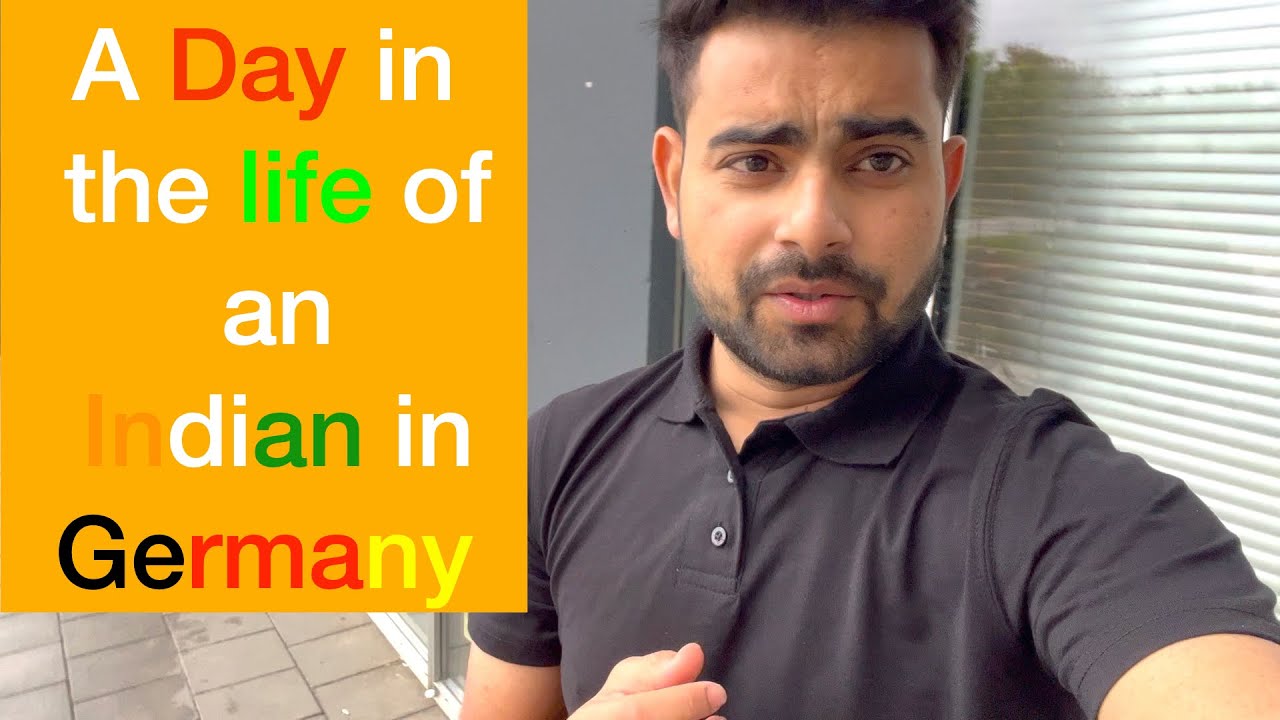A day in the life of an Indian in Germany I Hindi Vlog I - YouTube
