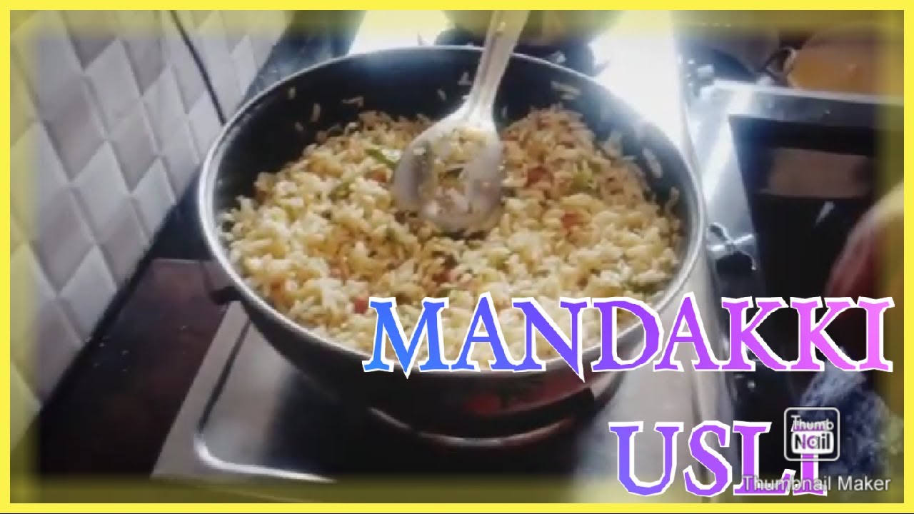 How to make MANDAKKI USLI | RS COCKTAIL - YouTube