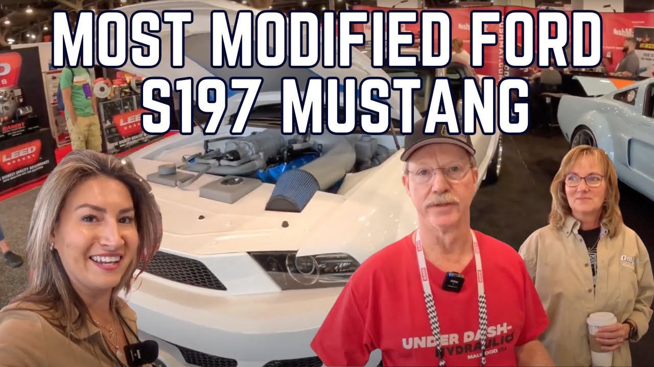 WORLD'S MOST HIGHLY MODIFIED S197 MUSTANG AT SEMA - YouTube