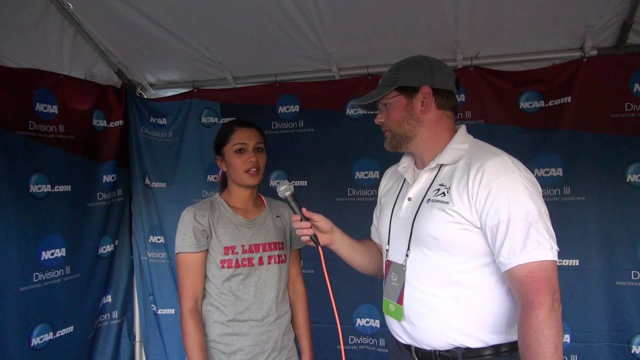 2015 DIII NCAA Women's Long Jump Champion Divya Biswal of SLU! - YouTube