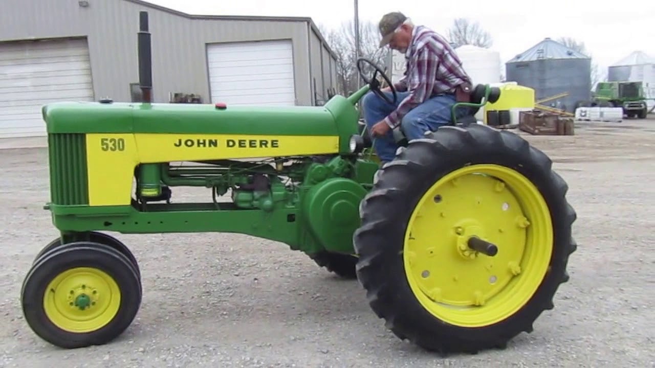 1959 John Deere 530 Tractor on BigIron Auctions - YouTube