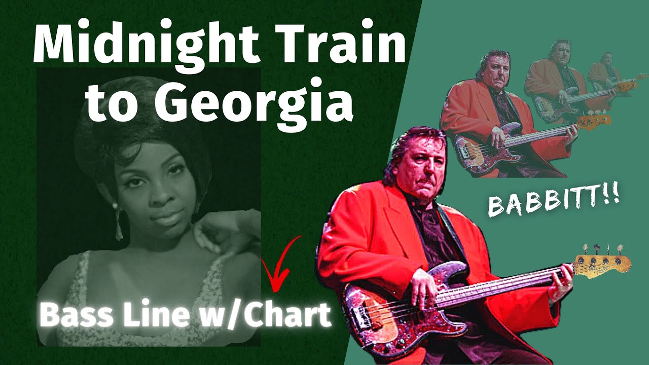 Bass Line - Midnight Train To Georgia - YouTube