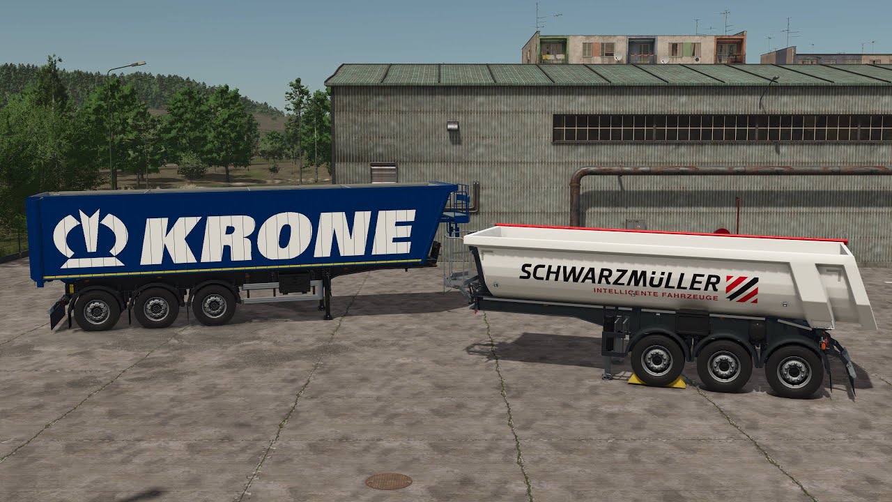 Farming Simulator 25 New Tipper Trailers FS25 Mods - YouTube