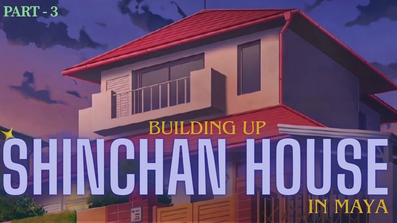 Recreating Shinchan’s Iconic Home in 3D | Complete Interior Design in ...