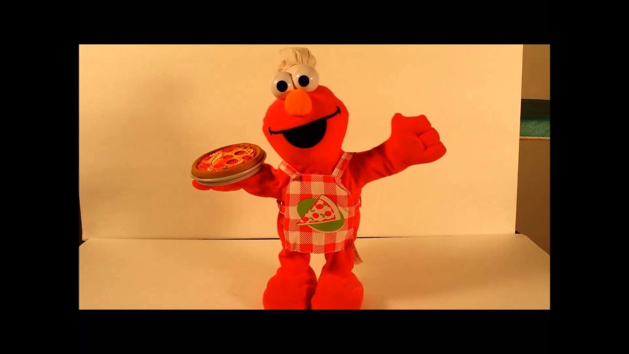 Singing Pizza Elmo - Seasame Street Fisher-Price Toy 2006 - YouTube