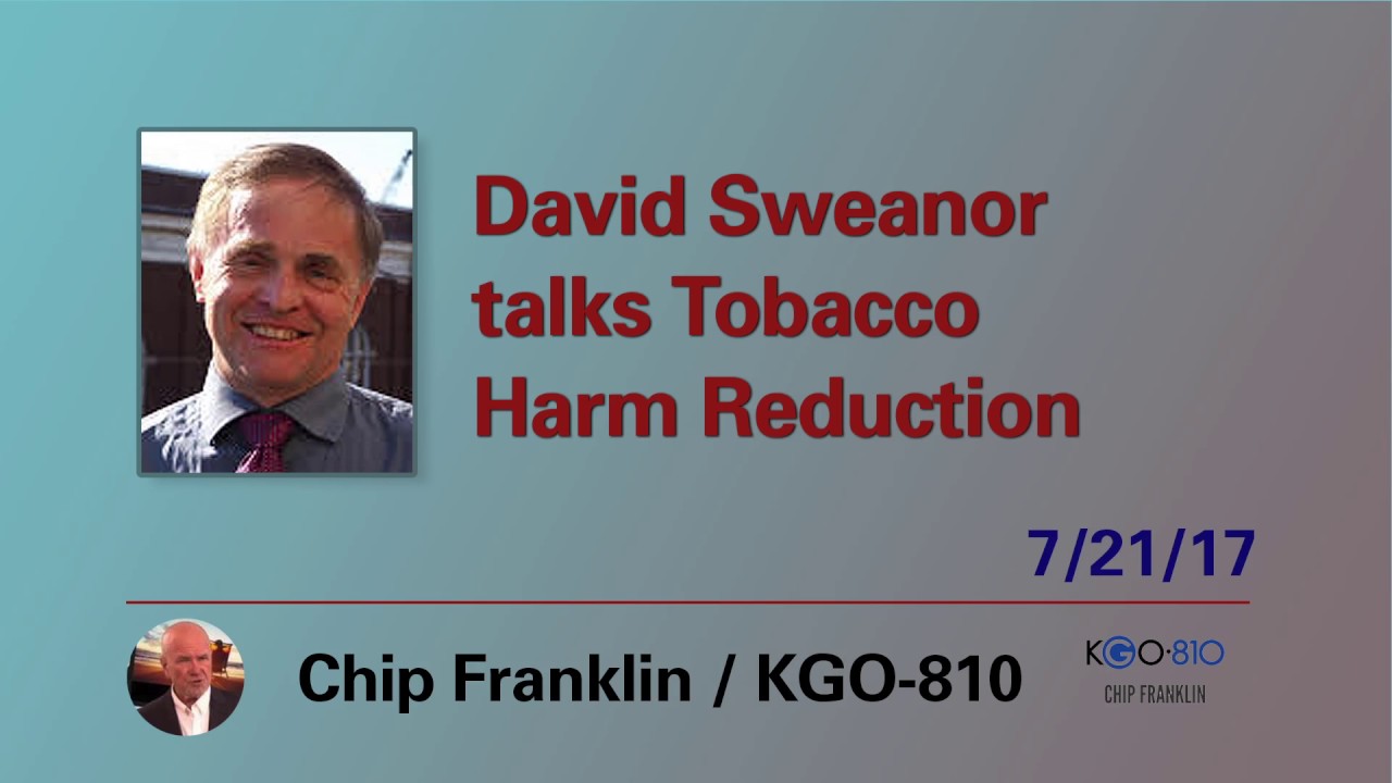 Talking THR: David Sweanor – Chip Franklin July 21, 2017 - YouTube