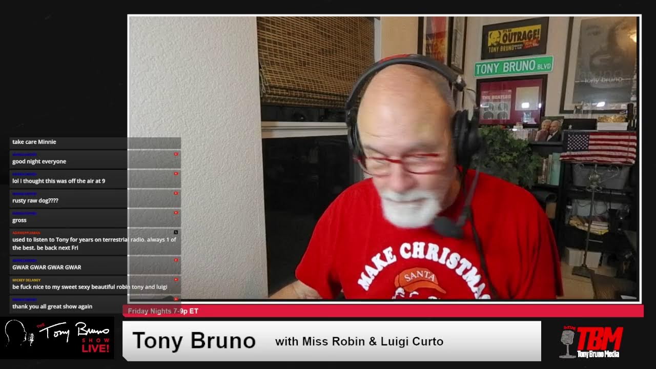 12/13 - Tony Bruno Show LIVE - YouTube