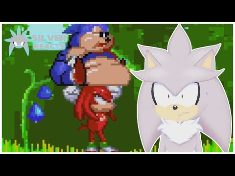 FAT SONIC CRUSHES KNUCKLES?! | Silver Reacts to Sonic Oddshow 3 & K Ultimate Remix