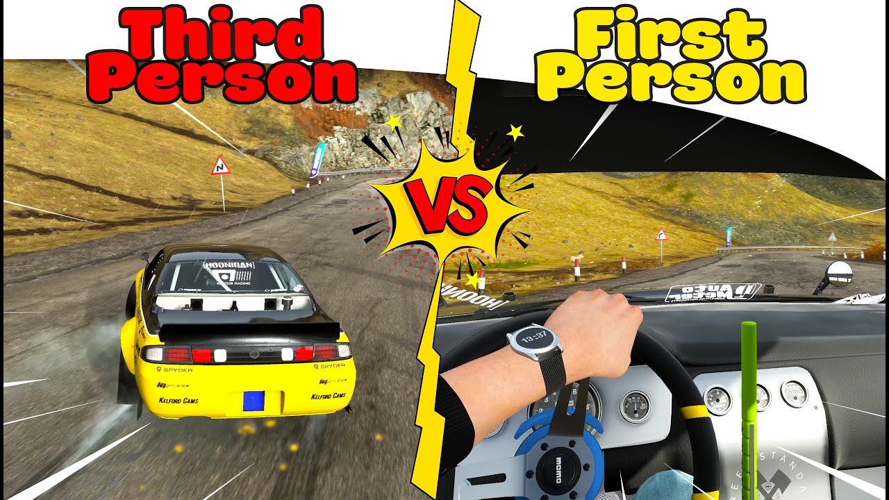 Forza Horizon 4 | First person VS Third person | For Drift - YouTube