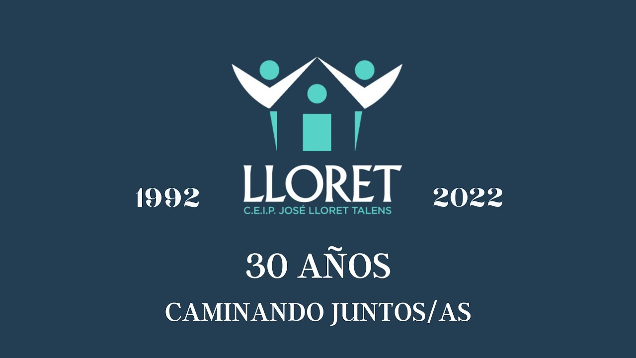 LIPDUB CEIP JOSÉ LLORET TALENS 30 ANIVERSARIO - YouTube