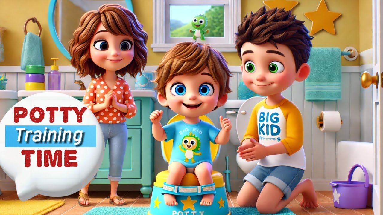 Potty Training Song - Potty Time Fun - Nursery Rhymes For kids - kids ...