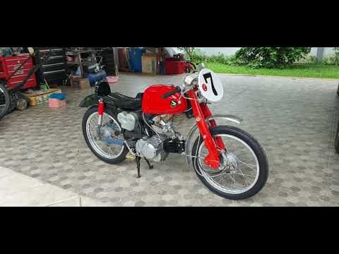 Honda C200 1964 racer project - YouTube