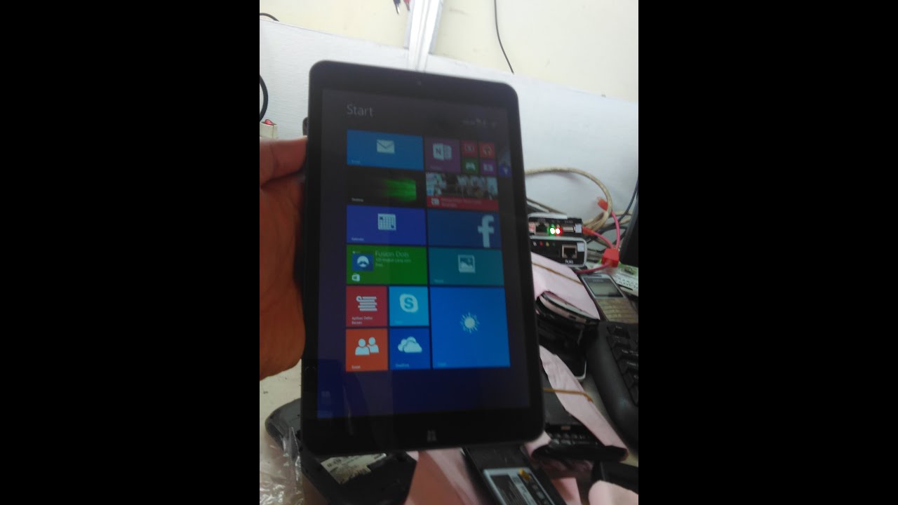 Review Advan VANBOOK 8'' W80 intel inside with WINDOWS 8.1 - YouTube