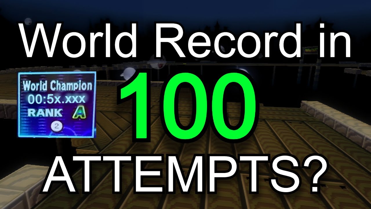 How I beat 3 World Records in Mario Kart - YouTube