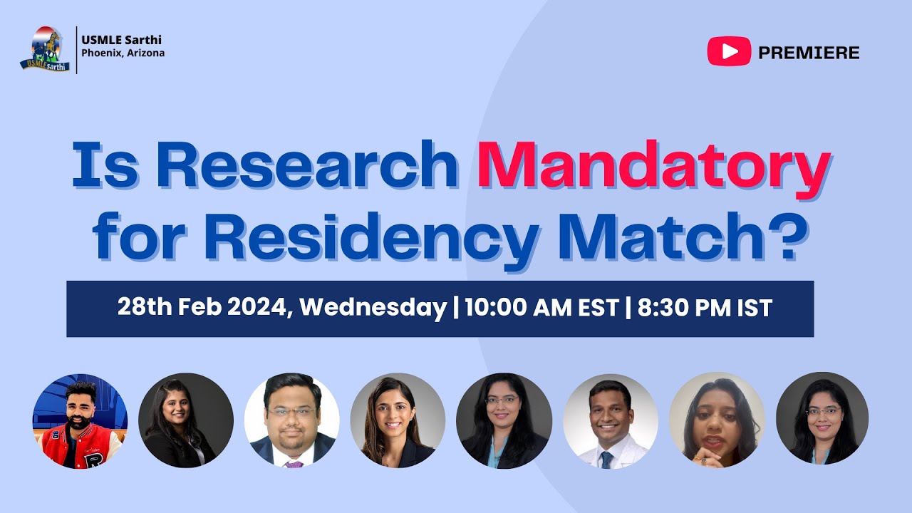 IMG residency match research: Types of projects | USMLE | Step 1| Step ...