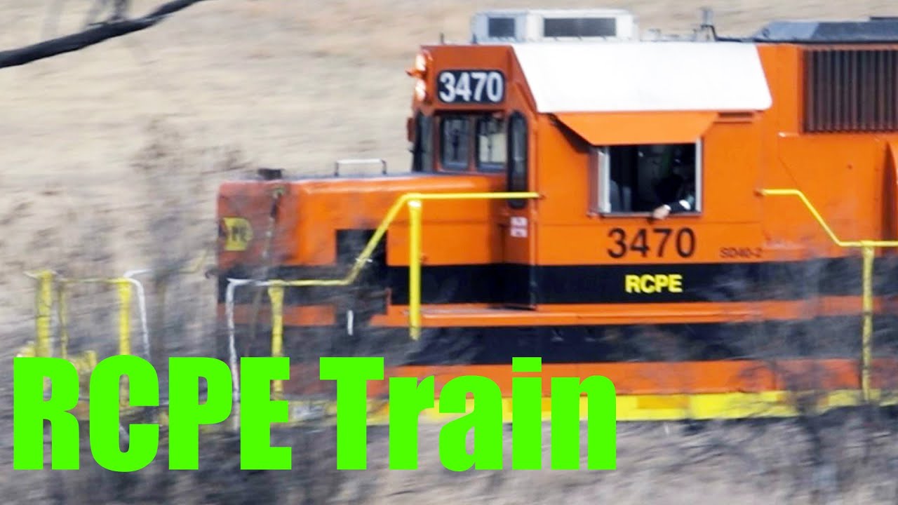 RCPE Train Passes Thru Tilford, SD. - YouTube