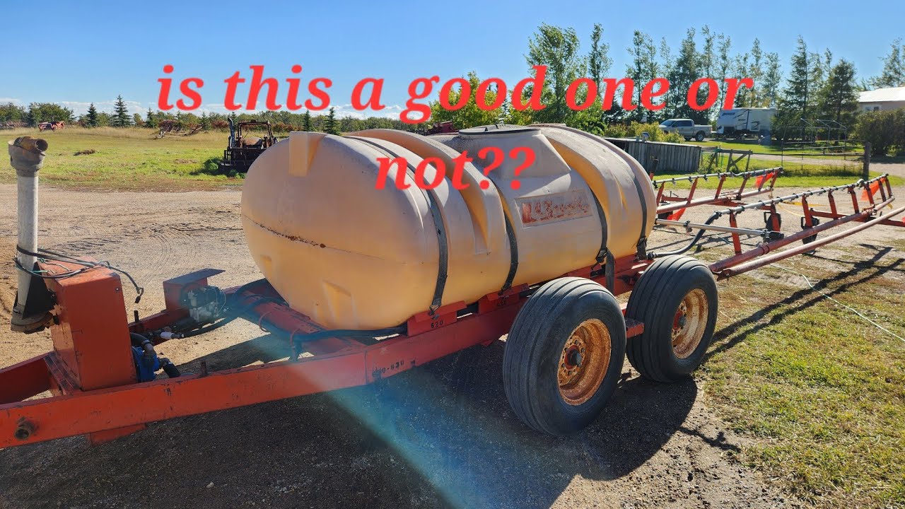 60ft Brandt Sprayer - YouTube