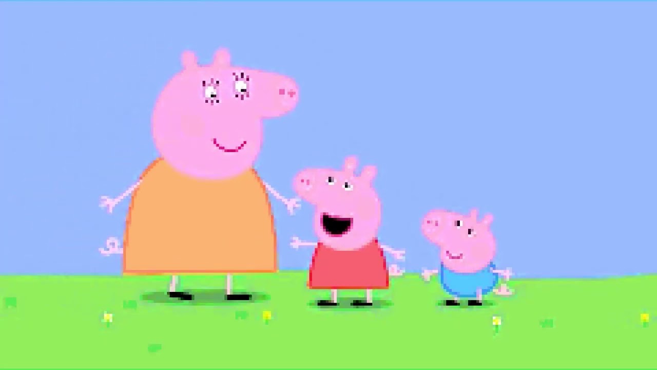 deforming the pepa pig intro - YouTube