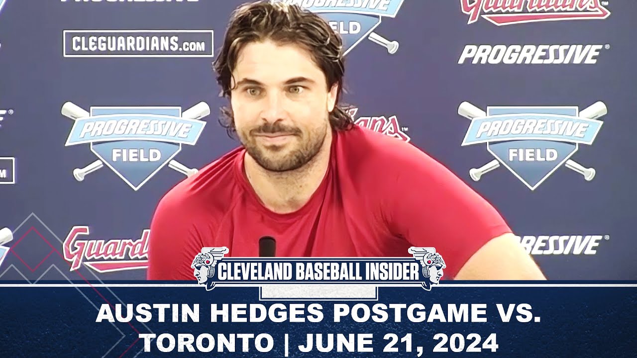 Austin Hedges Praises Guardians' Approach At The Plate - YouTube