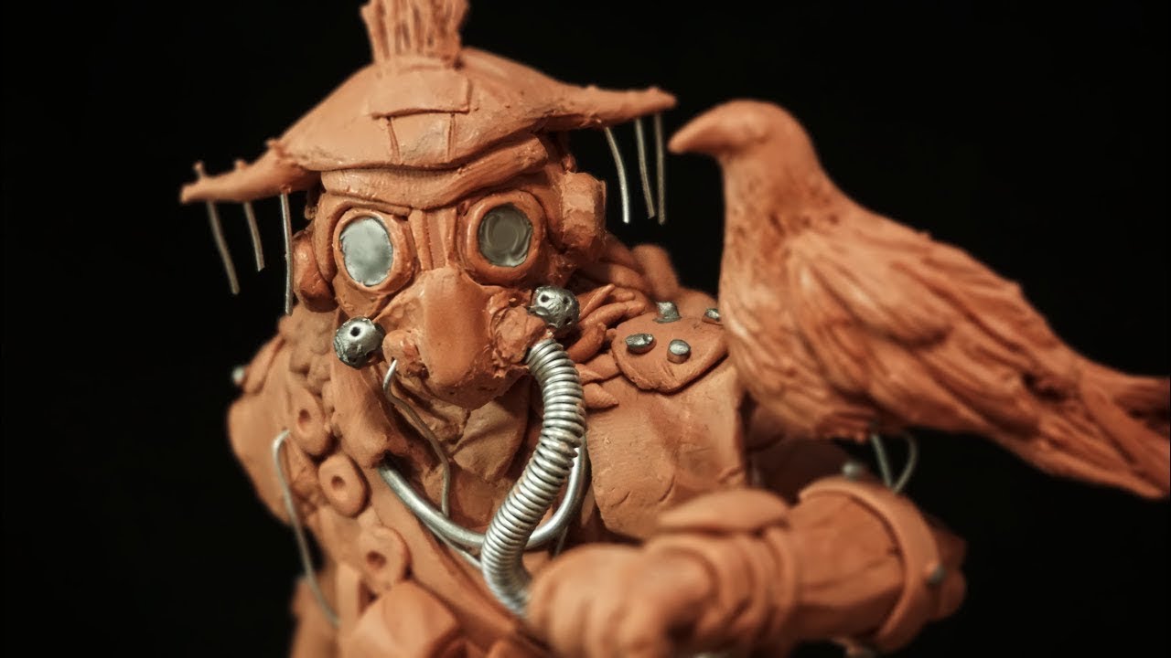 Sculpting Bloodhound apex legends - YouTube