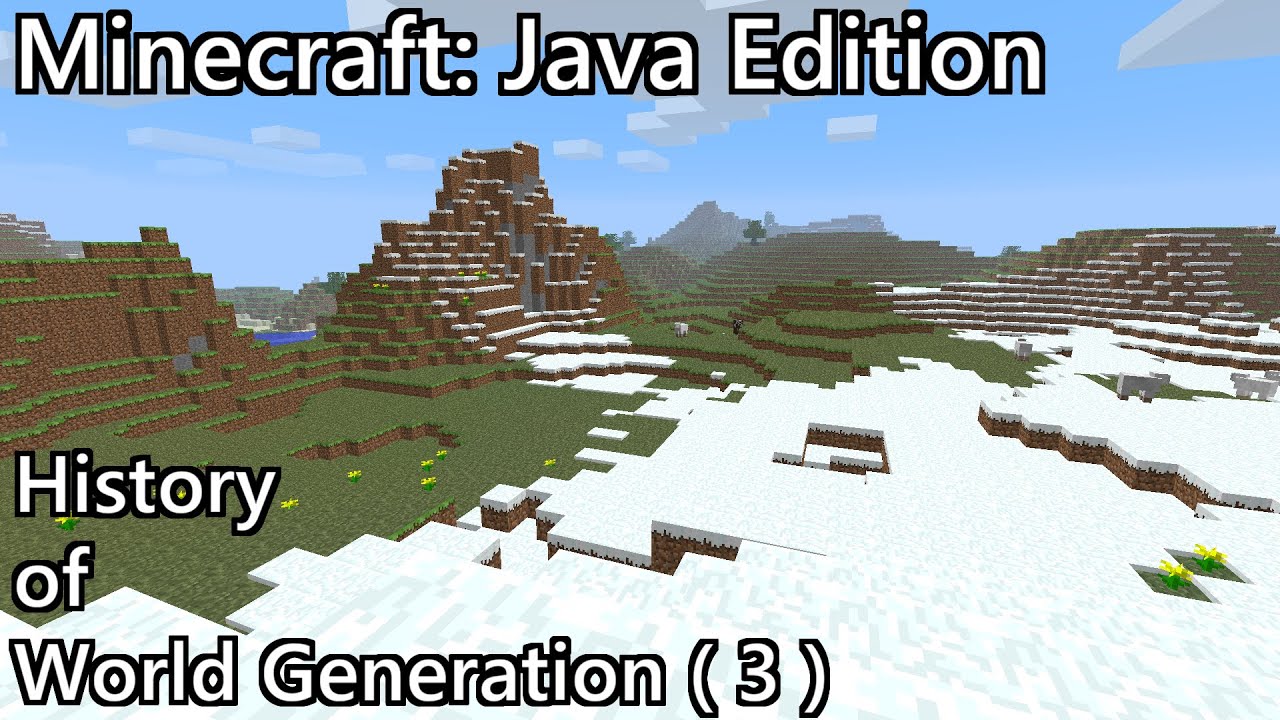History of World Generation (3) | Minecraft: Java Edition - YouTube