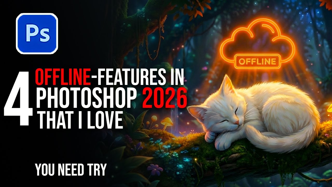 4 Photoshop 2026 Offline Features I Absolutely Love - YouTube
