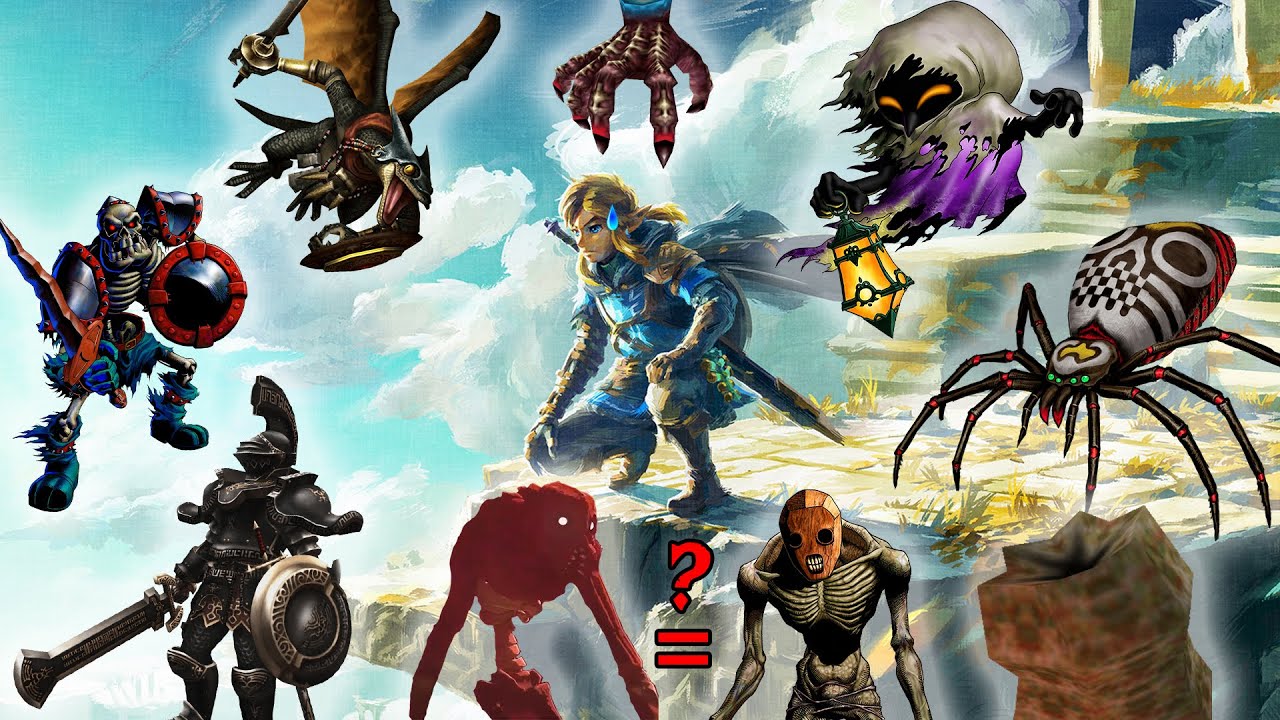 8 monstres que j'aimerais revoir dans les futurs Zelda - YouTube