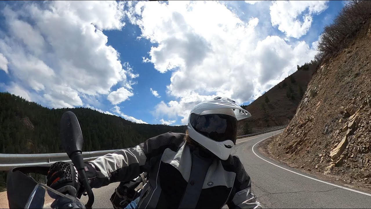 Motorcycle Ride - High Grade Road to Deer Creek Canyon Road - YouTube