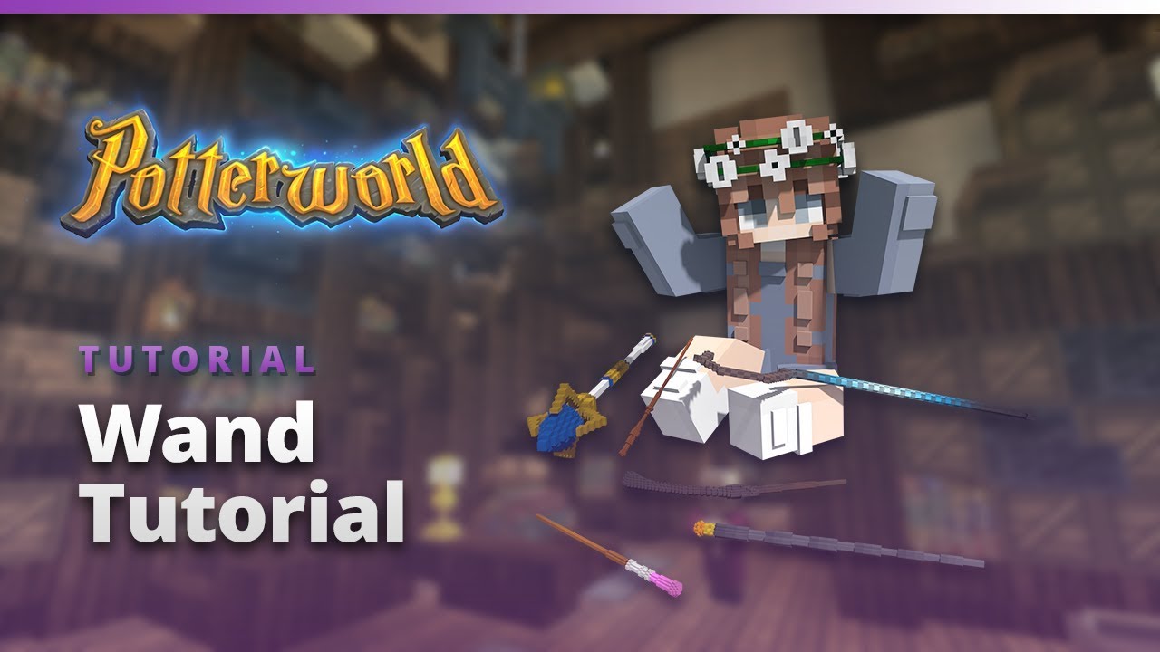 Wand Tutorial | PotterworldMC - YouTube
