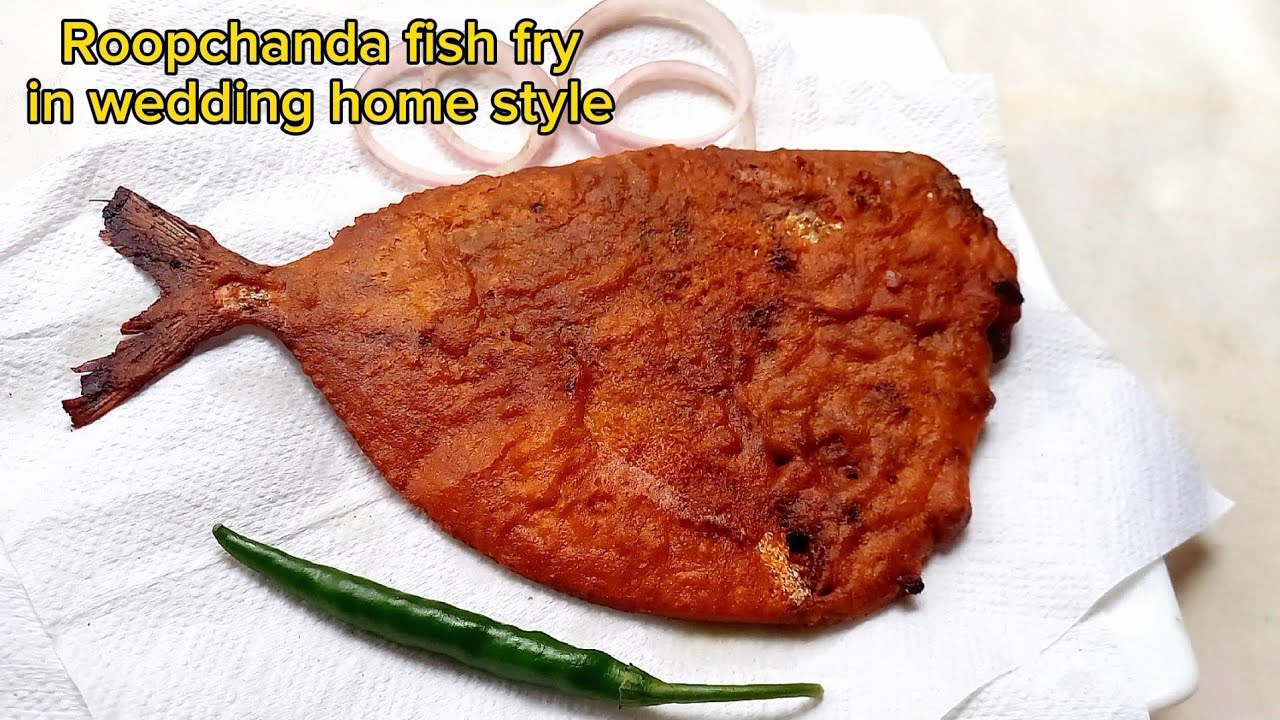 Roopchanda fish fry in wedding home style 👍 easy & taste recipe 👍বিয়ে ...