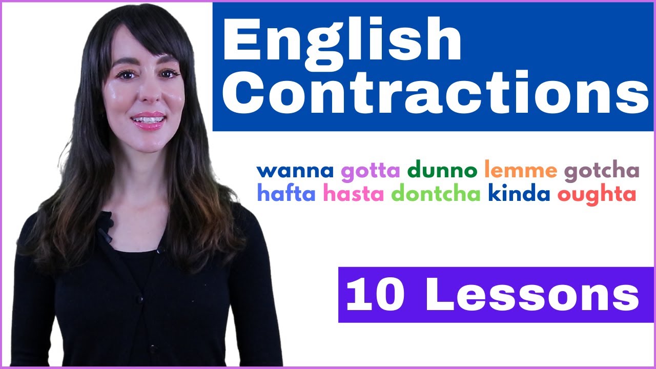 Learn English Contractions | 10 Pronunciation Lessons | Improve Your ...