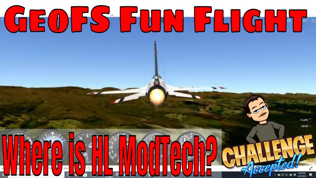 GeoFS Fun Flight 1 | Where in the World is HL ModTech Now? - YouTube