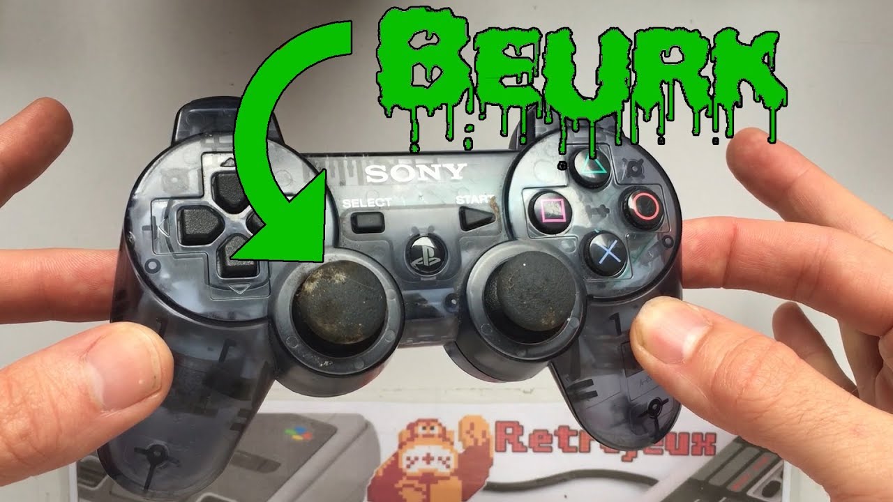 CETTE MANETTE PS3 DE VIDE GRENIER EST MORTE ? VIDEO REPARATION - YouTube