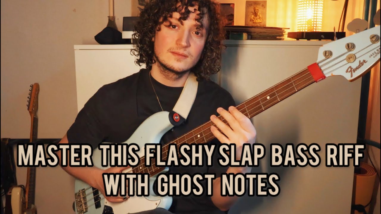 Master This Flashy Slap Bass Riff with Ghost Notes! 🎸🔥 - YouTube