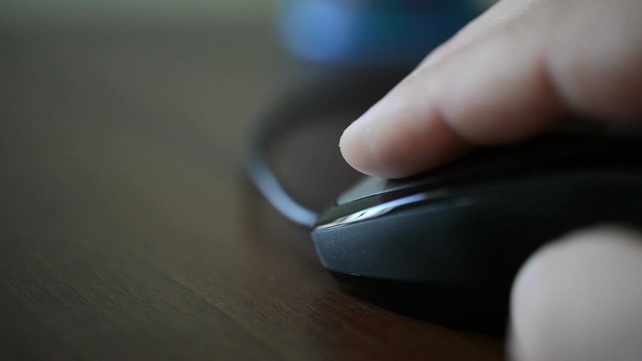 Hd Computer Mouse Close Up stock footage - YouTube