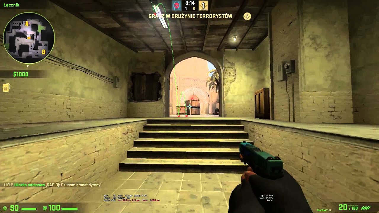 Counter Strike: Global Offensive de_mirage connector smoke - YouTube