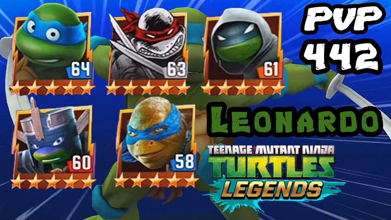 TMNT Legends PVP 442 (Leonardo Classic / Original / Vision / LARP / The ...