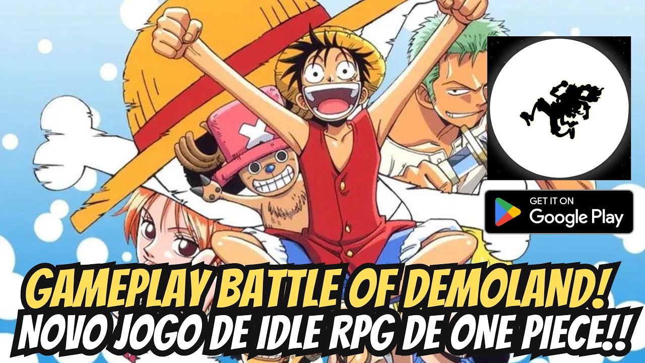 ⭐GAMEPLAY BATTLE OF DEMOLAND O NOVO JOGO DE ONE PICE COM ACESSO ...
