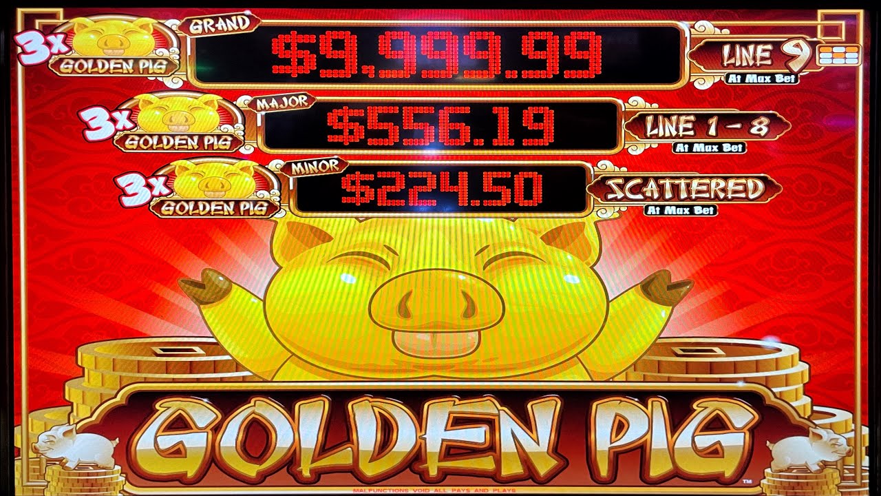 Golden Pig Slot Machine 10k Grand chase - YouTube
