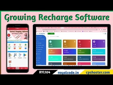 Growing Recharge Software admin || Howto Started Multi Recharge ...