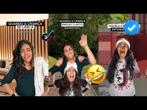 COMPILADO DE 35 MINUTOS - TENTE NÃO RIR MELHORES VÍDEOS DA @gisellehfreitas 