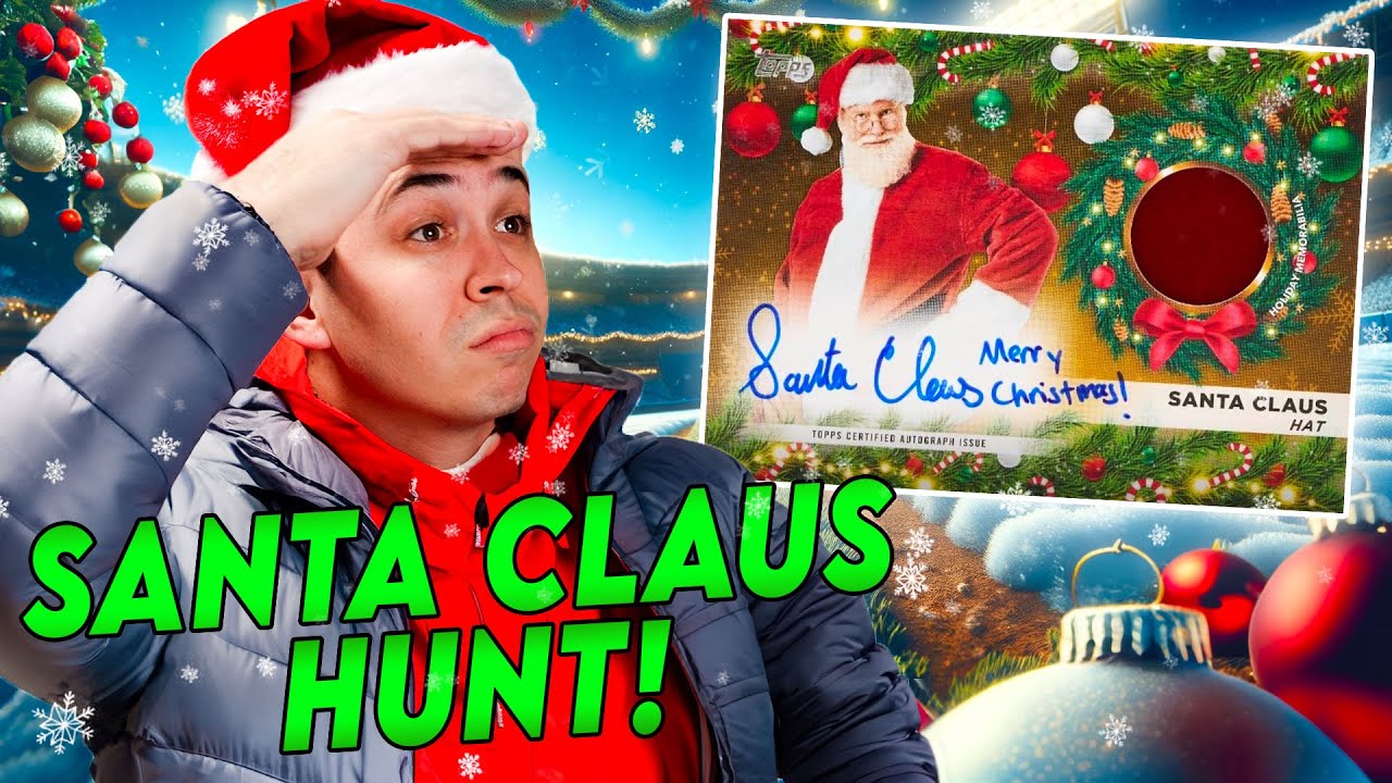 Chasing SANTA CLAUS Cards On Christmas! 🎄 - YouTube