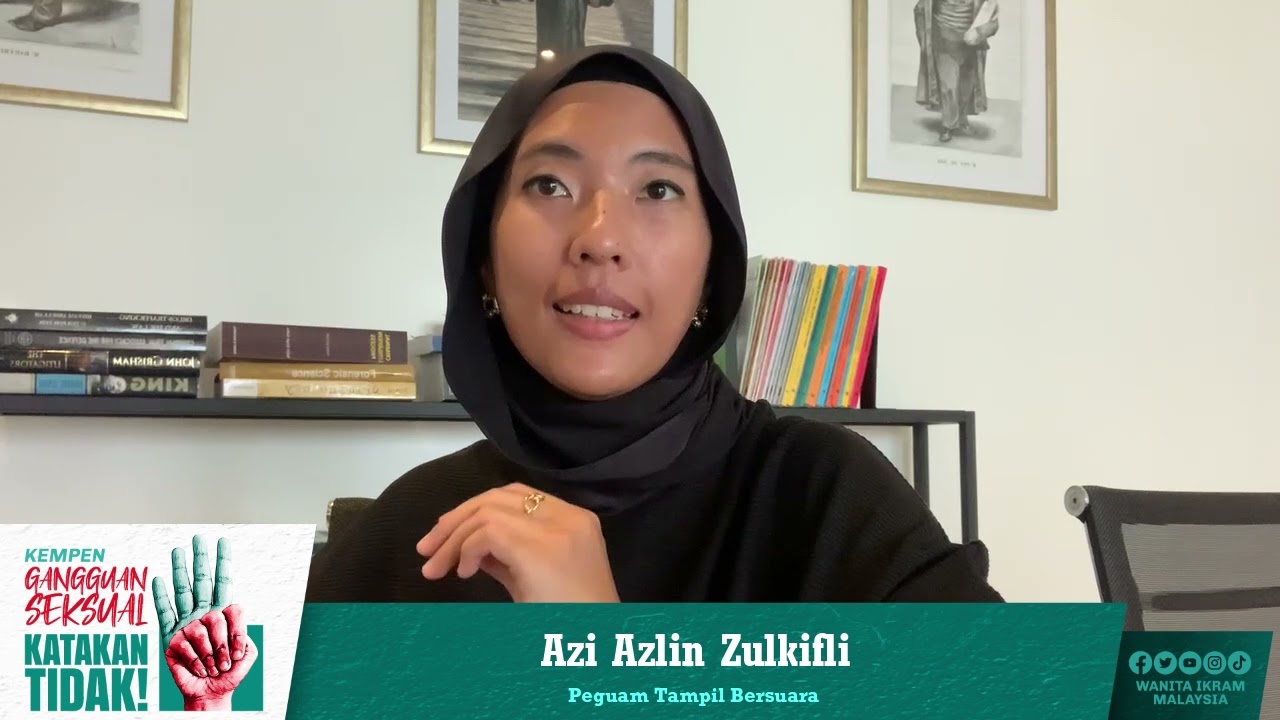 #5 | Azi Azlin menunjukkan sokongan terhadap Kempen Gangguan Seksual ...