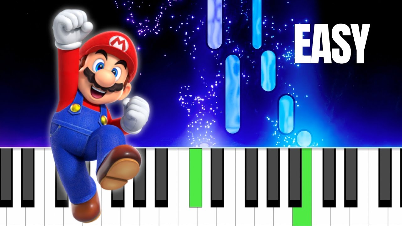 🎮 How to Play Super Mario Theme | Easy Piano Tutorial - YouTube