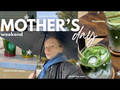 spend a MOTHER'S DAY weekend | Berlinski, Matcha, Basteln