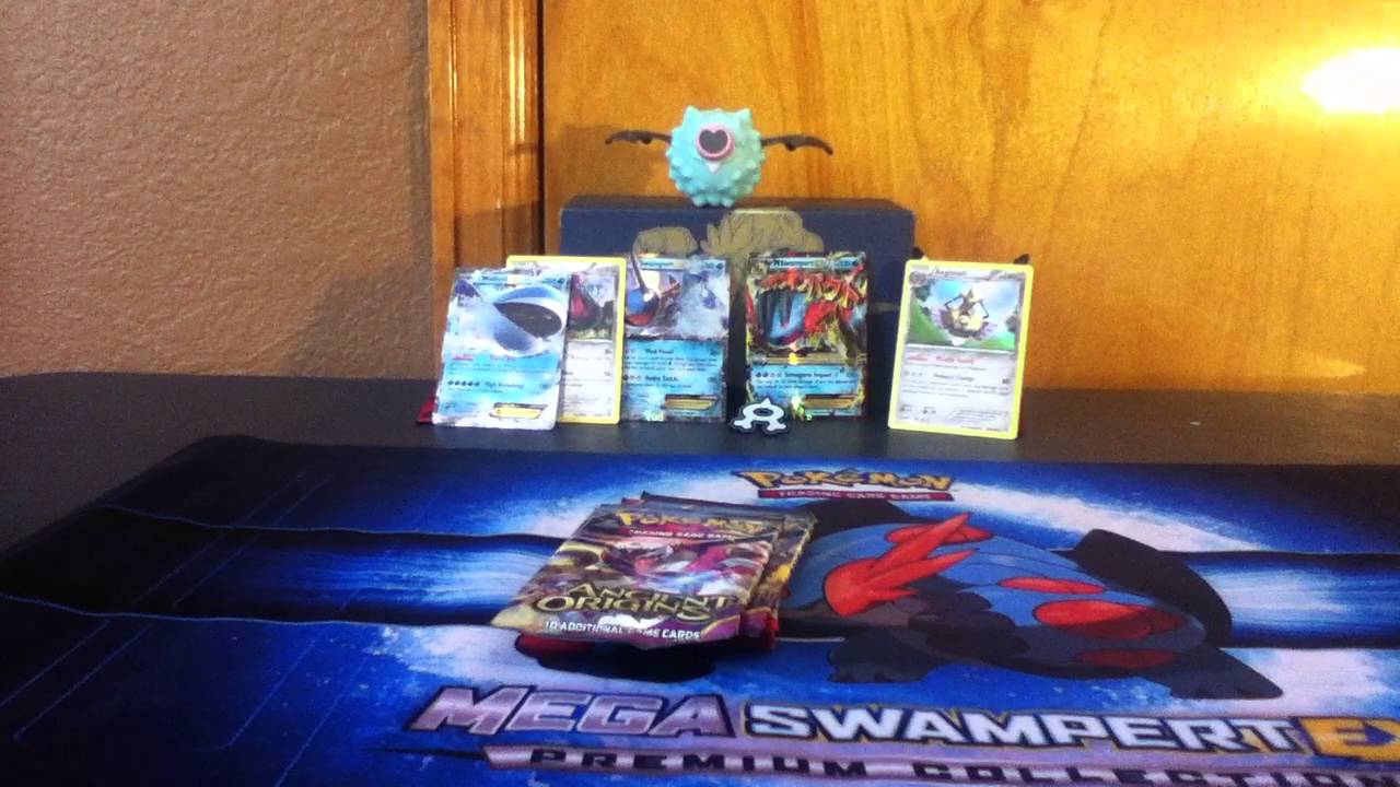 Pokemon Mega Swampert Premium Collection Box Opening - YouTube