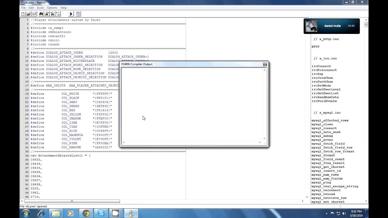 Bug With Pawno Compile - YouTube