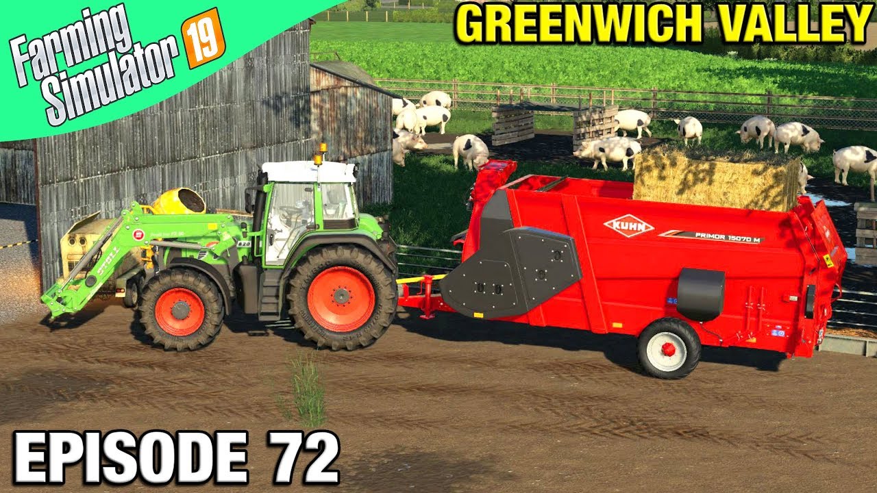 STRAW SHREDDING Farming Simulator 19 Timelapse - Greenwich Valley FS19 ...