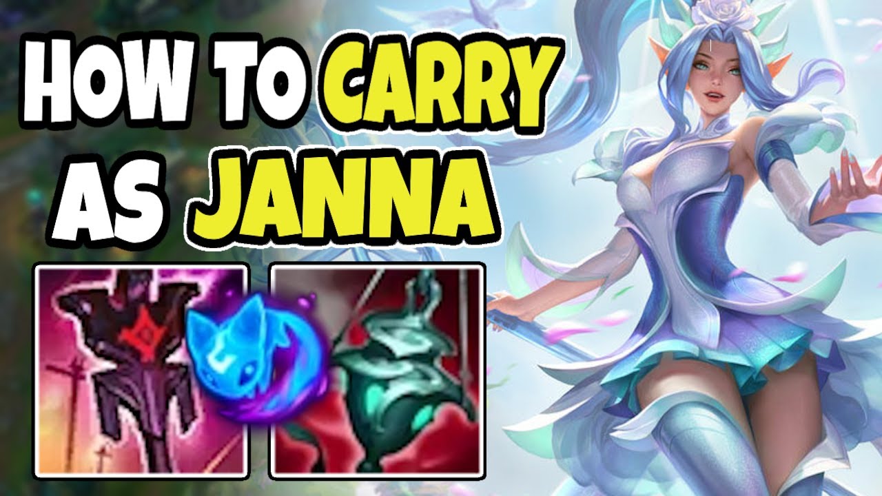 Challenger support shows you how to CARRY as JANNA | Janna support ...