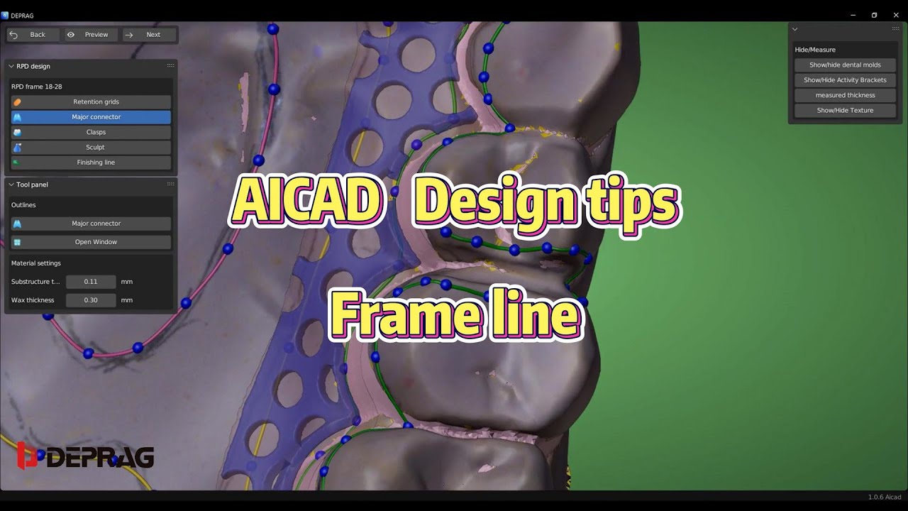 AICAD Design Tips - Frame line - YouTube